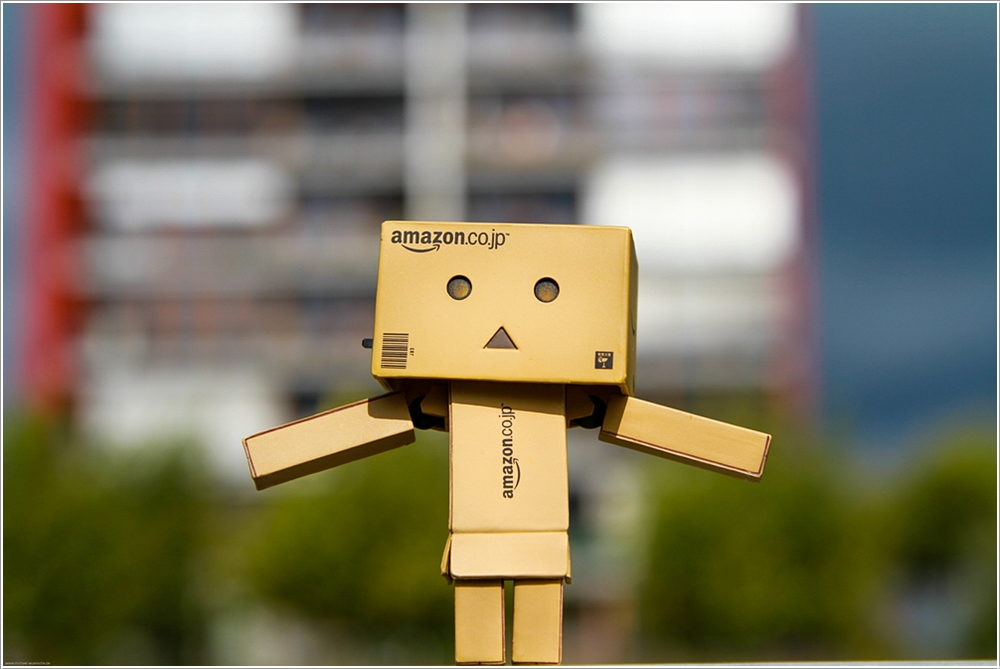 Danbo in freier Wildbahn und im freien Fall | BLOGFOTOGRAFIE