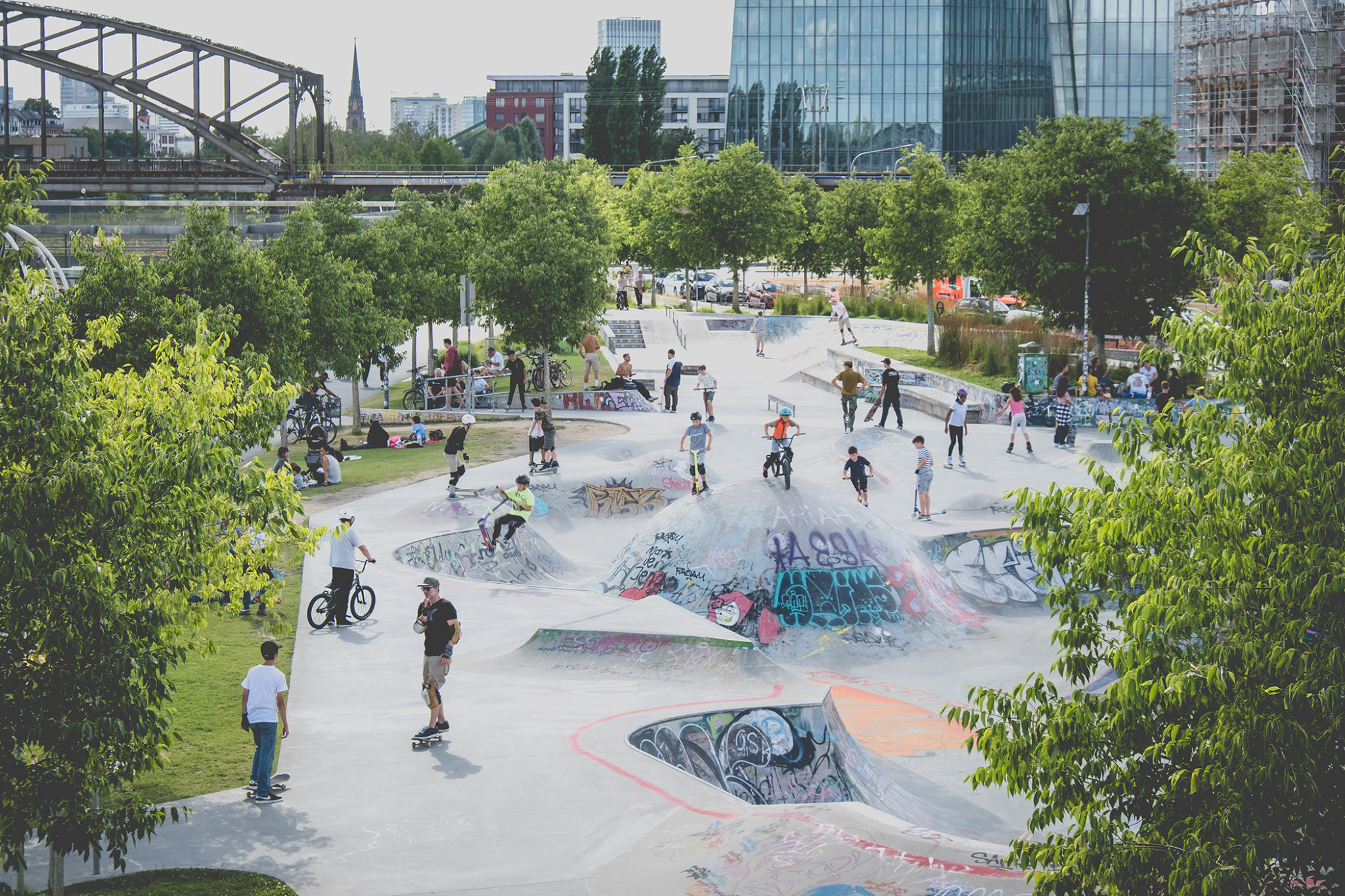 Frankfurter Hafenpark | BLOGFOTOGRAFIE